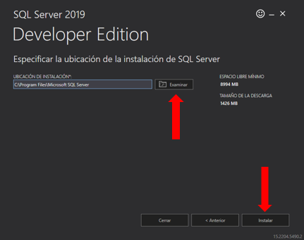 Práctica 1. Instalación y configuración de SQL Server | SQL_SERV